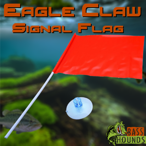 Eagle Claw Signal Flag - Bass Hounds