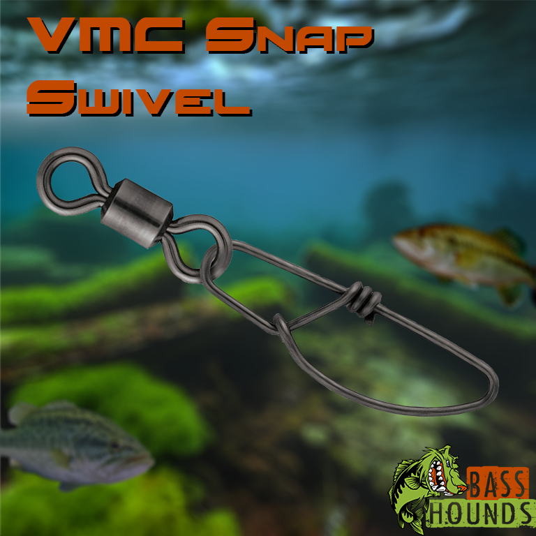 VMC Touch-Lok Snap Swivel - Bass Hounds