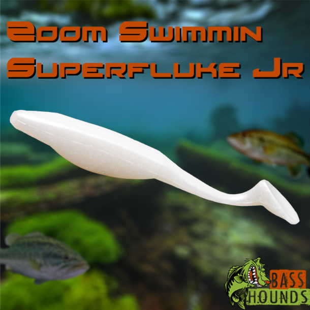 Zoom Swimmin Super Fluke Jr - Bass Hounds