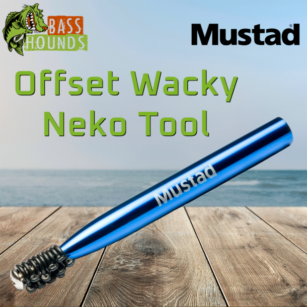 Mustad Offset Wacky Neko Tool +10 Rings - Bass Hounds