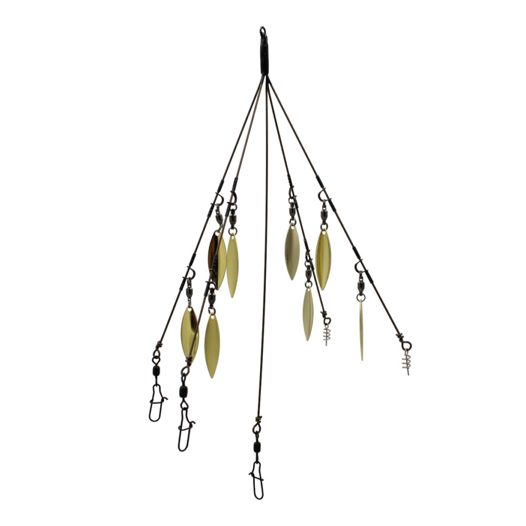 Anglers King Big Pod 8 Blade Umbrella Rigs - Bass Hounds