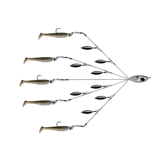 Picasso Flash-Back Junior Umbrella Rig - Bass Hounds