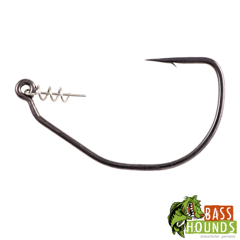 Owner Beast Soft Bait Hook with Twistlock Centering-Pin Spring, Black ...