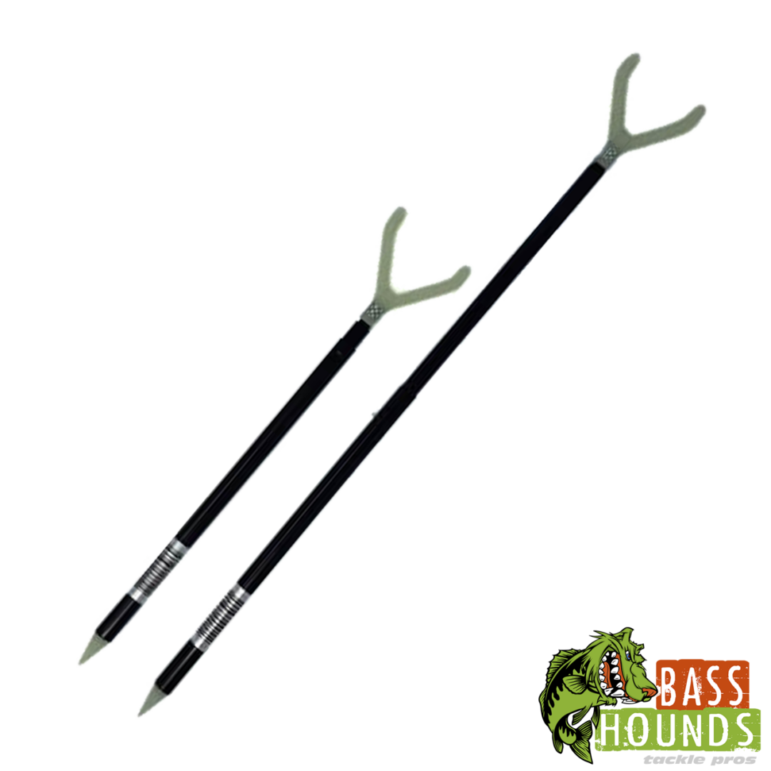 Fishin Stix Glow Extendable Rod Holder - Bass Hounds
